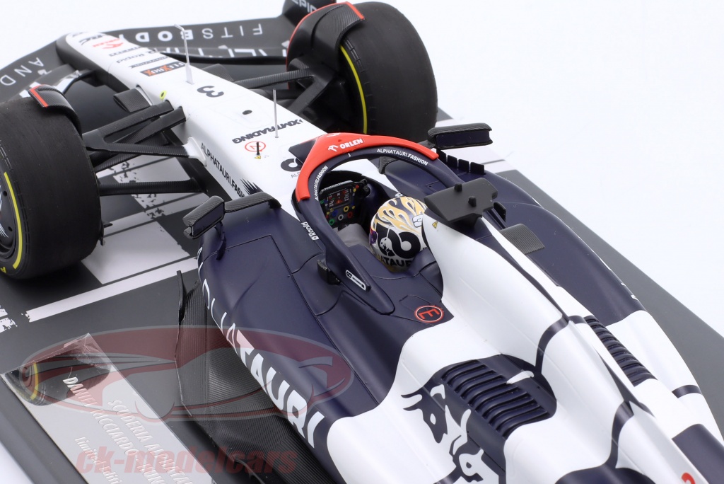Minichamps 1:18 Daniel Ricciardo Alpha Tauri AT04 #3 Hungary GP Formula ...
