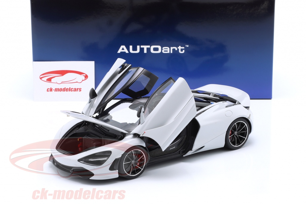 AUTOart 1:18 McLaren 720S 建造年份 2017 二氧化硅 白色的 76069 模型 汽车 76069 674110760699