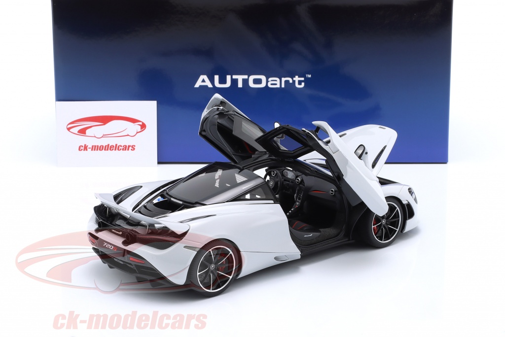 AUTOart 1:18 McLaren 720S 建造年份 2017 二氧化硅 白色的 76069 模型 汽车 76069 674110760699