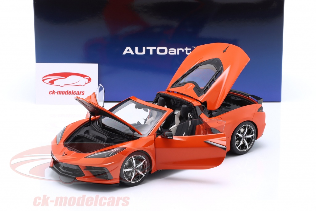 AUTOart 1:18 Chevrolet Corvette C8 Stingray Z51 Baujahr 2020 sebring ...