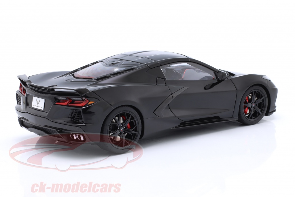 AUTOart 1:18 Chevrolet Corvette C8 Stingray Z51 year 2020 black 71280 ...