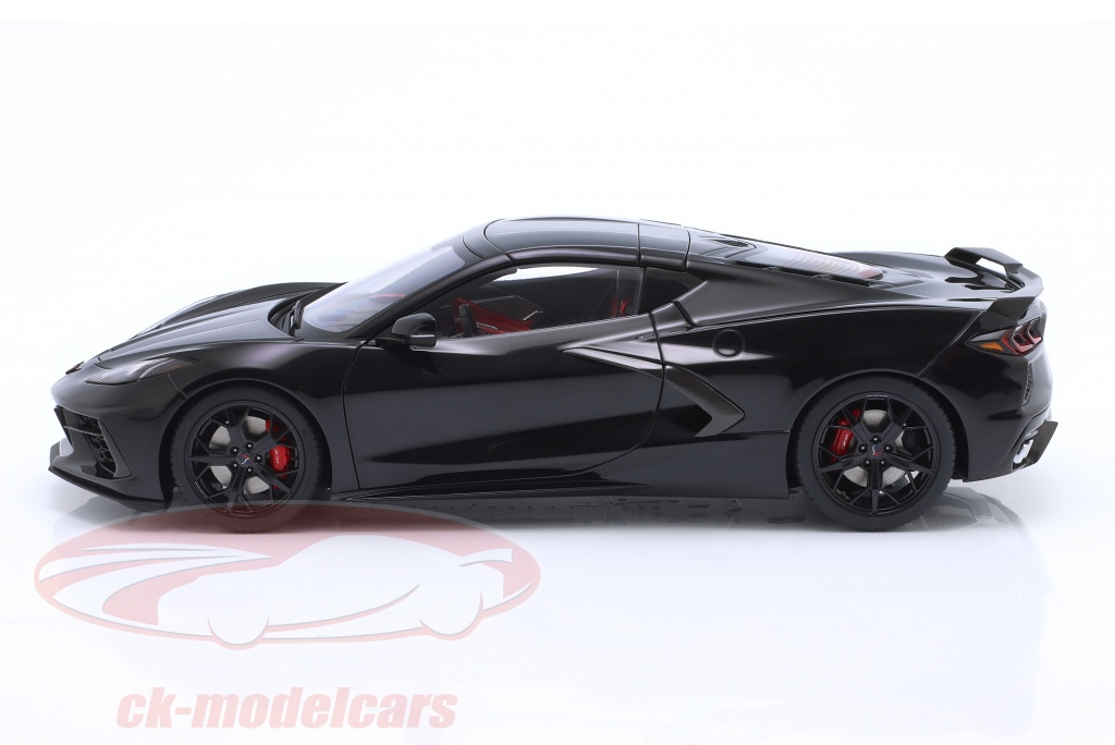 AUTOart 1:18 Chevrolet Corvette C8 Stingray Z51 year 2020 black 71280 ...