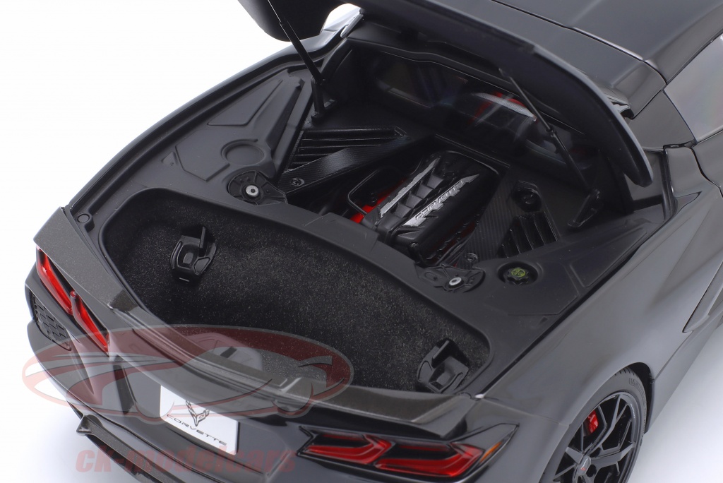 AUTOart 1:18 Chevrolet Corvette C8 Stingray Z51 year 2020 black 71280 ...