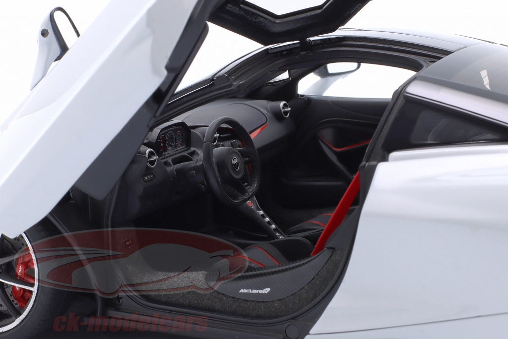 AUTOart 1:18 McLaren 720S year 2017 silica white 76069 model car 76069 ...