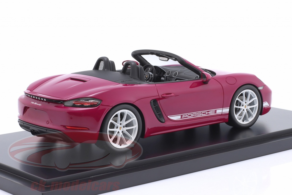 Spark 1:18 Porsche 718 (982) Boxster Style Edition Baujahr 2022 sternrubin WAP0212020RBXT ...