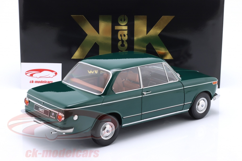 KK-Scale 1:12 BMW 1802 1. series year 1967 green KKDC120083 model car ...
