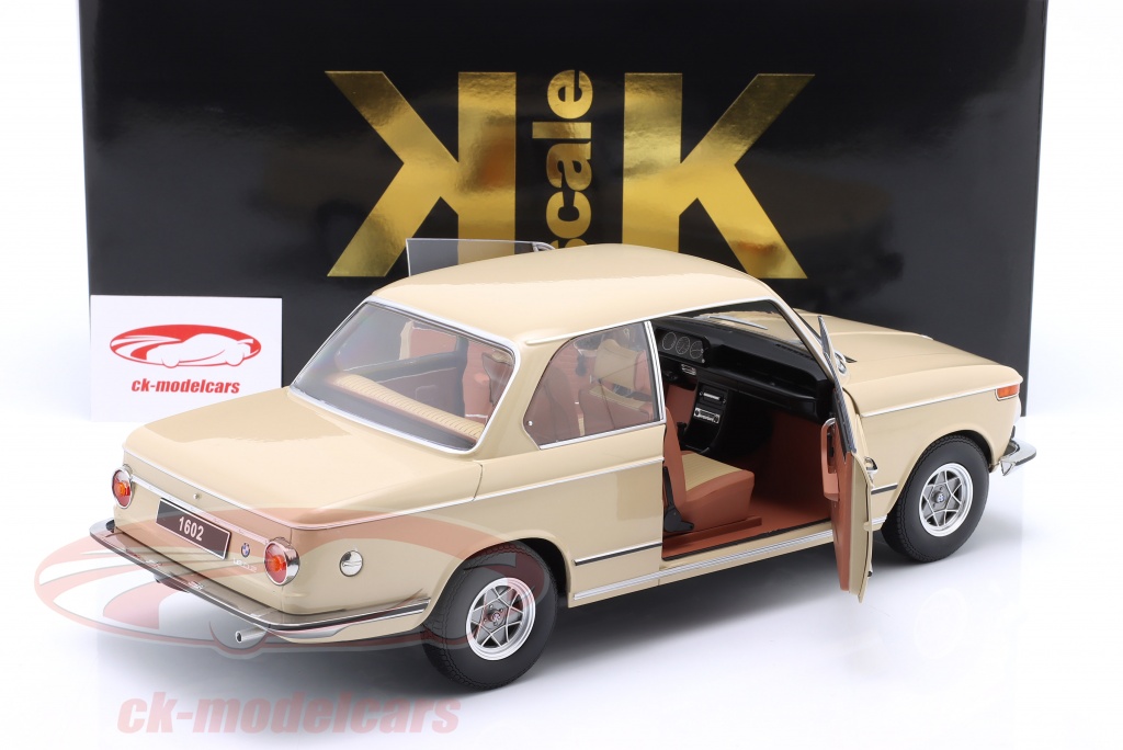 KK-Scale 1:12 BMW 1602 1. Serie Baujahr 1971 beige KKDC120085 Modellauto KKDC120085 4260699765178