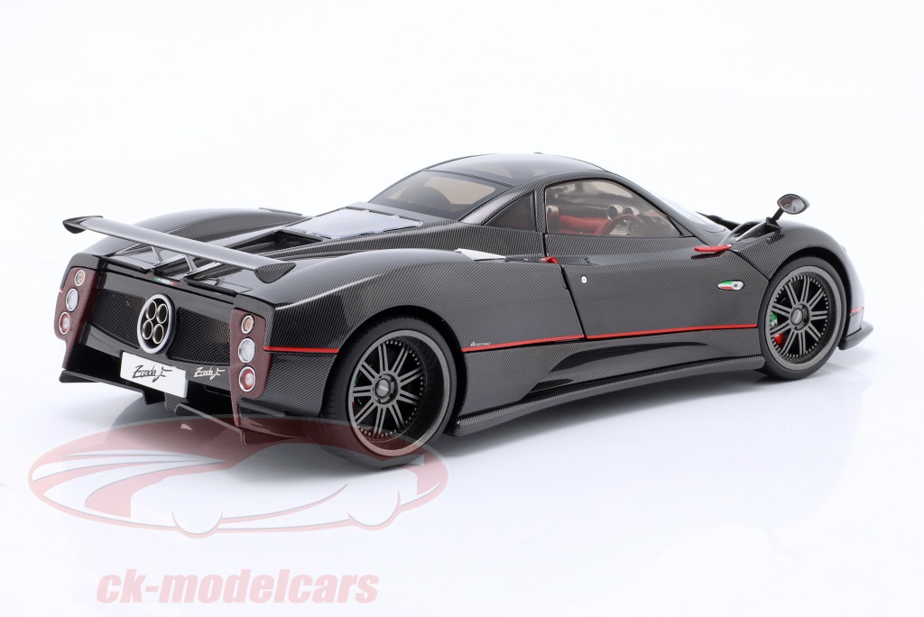 Almost Real 1:18 Pagani Zonda F Baujahr 2005 karbonschwarz glänzend ...