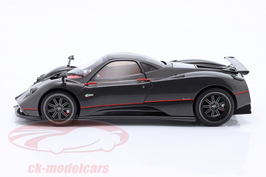 Almost Real 1:18 Pagani Zonda F Baujahr 2005 karbonschwarz glänzend ...