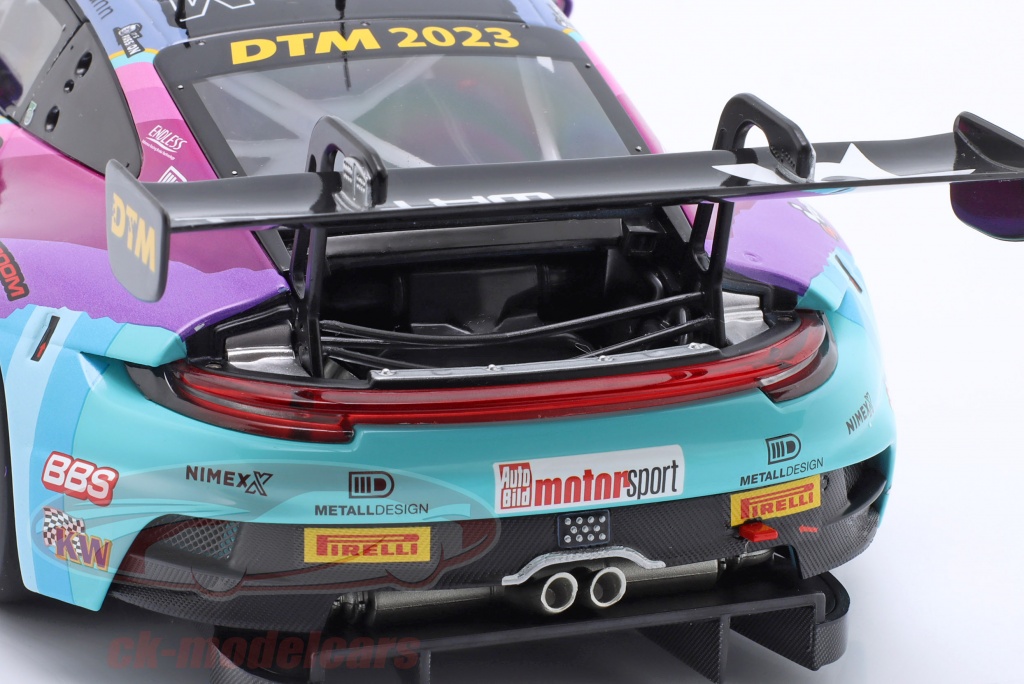 Minichamps 1:18 Porsche 911 (992) GT3 R #9 DTM 2023 Tim Heinemann ...