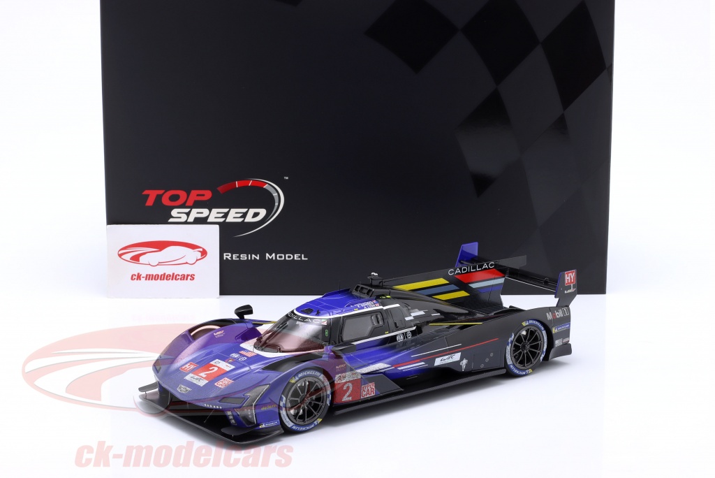 True Scale 1:18 Cadillac V-Series.R #2 3rd 24h LeMans 2023 Dirty Version TS0521 model car TS0521 ...