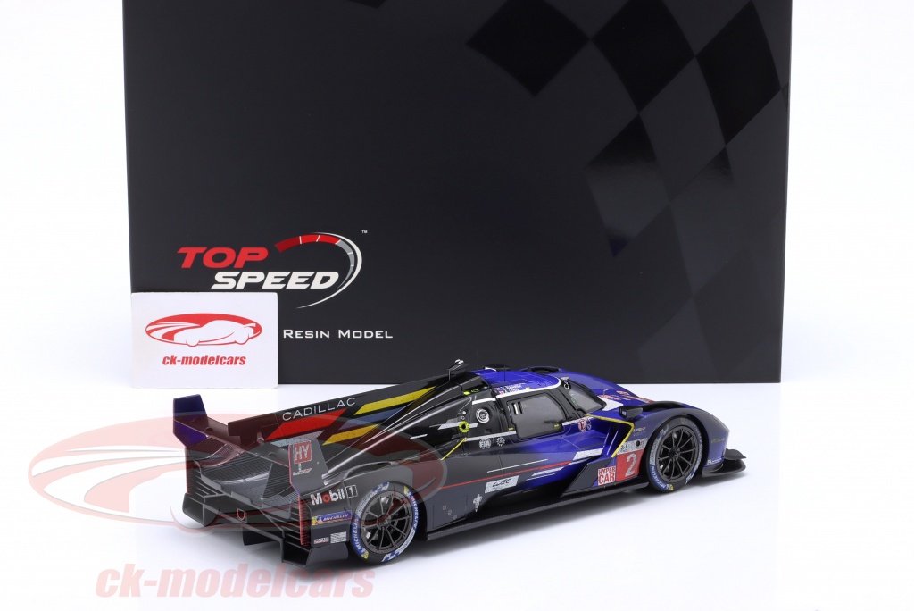 True Scale 1:18 Cadillac V-Series.R #2 3e 24h LeMans 2023 Dirty Version TS0521 model auto TS0521 ...