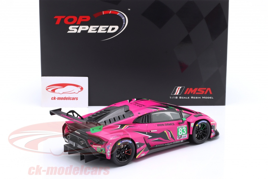 True Scale 1:18 Lamborghini Huracan GT3 Evo 2 #83 24h Daytona 2023 Iron ...