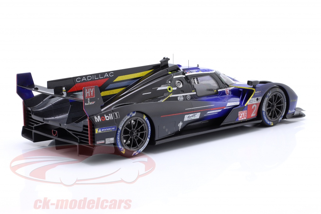 True Scale 1:18 Cadillac V-Series.R #2 3e 24h LeMans 2023 Dirty Version TS0521 model auto TS0521 ...