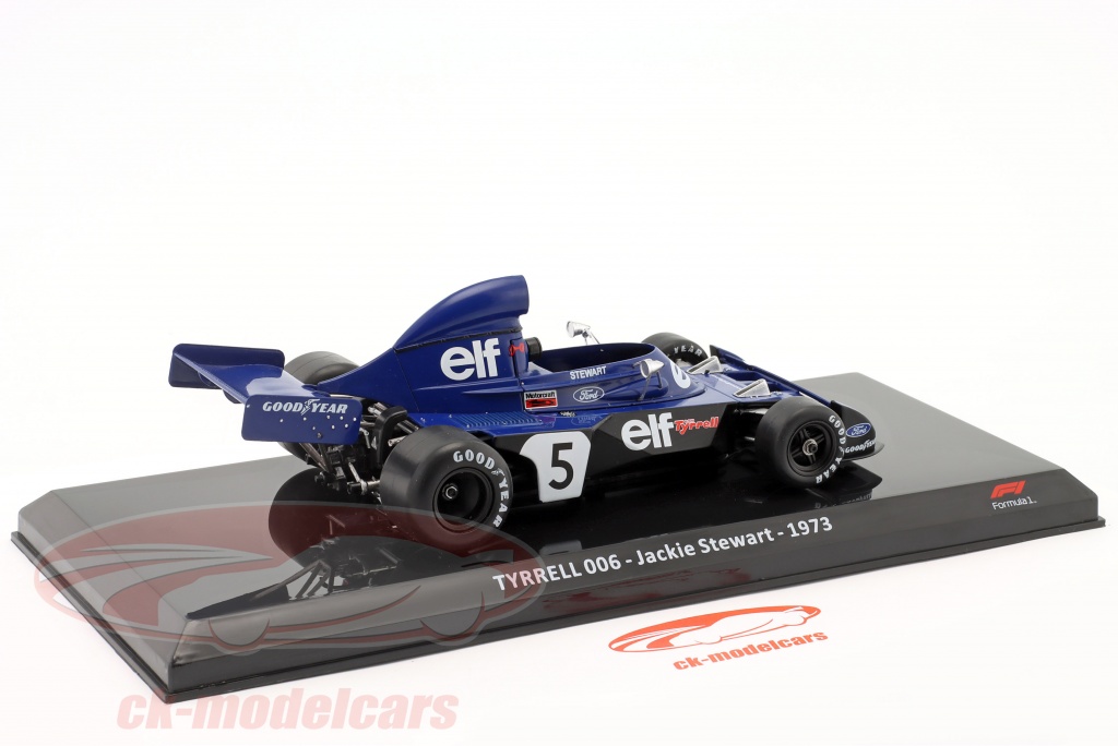 Premium Collectibles 1:24 Jackie S. Tyrrell 006 #5 F1 Weltmeister 1973 ...