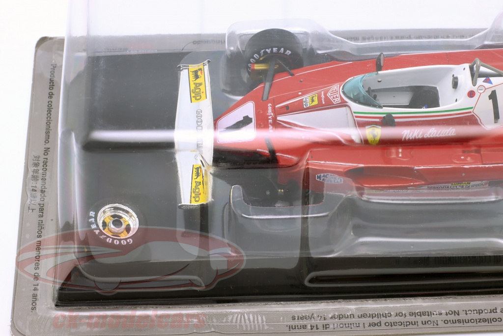 Premium Collectibles 1:24 Niki Lauda Ferrari 312T #1 Fórmula 1 1976 / 2nd Choice CK90996 (2 ...