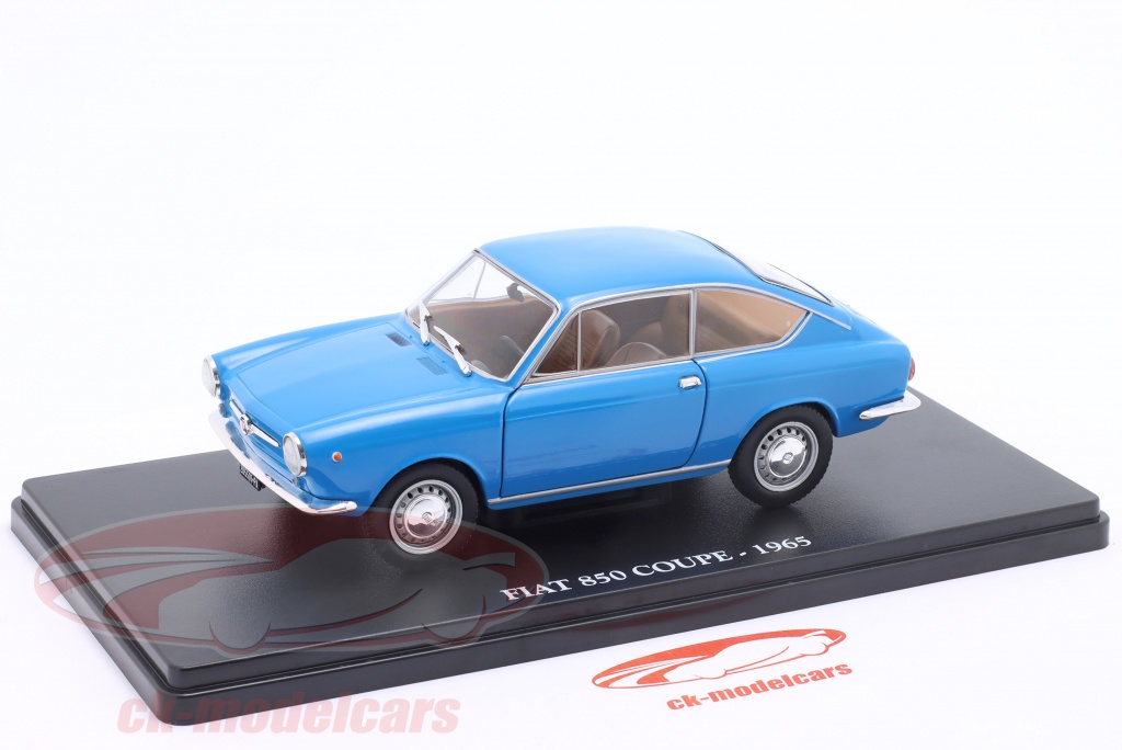 Ixo 1:24 Fiat 850 Coupe Baujahr 1965 blau / 2. Wahl CK90962 (2. Wahl ...
