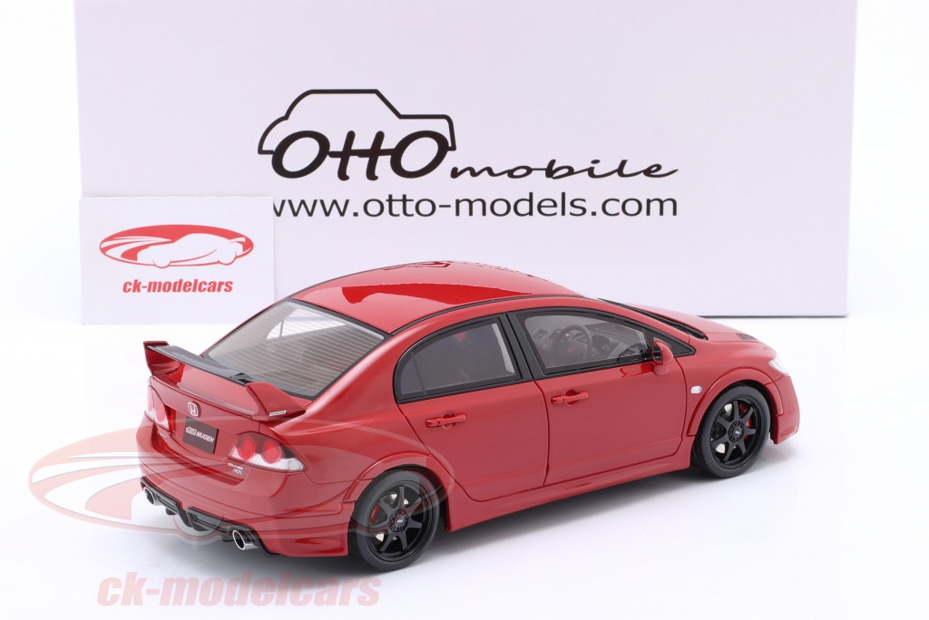 Ottomobile 1:18 Honda Civic Mugen RR (FD2) Baujahr 2008 Milano rot OT1019 Modellauto OT1019 ...