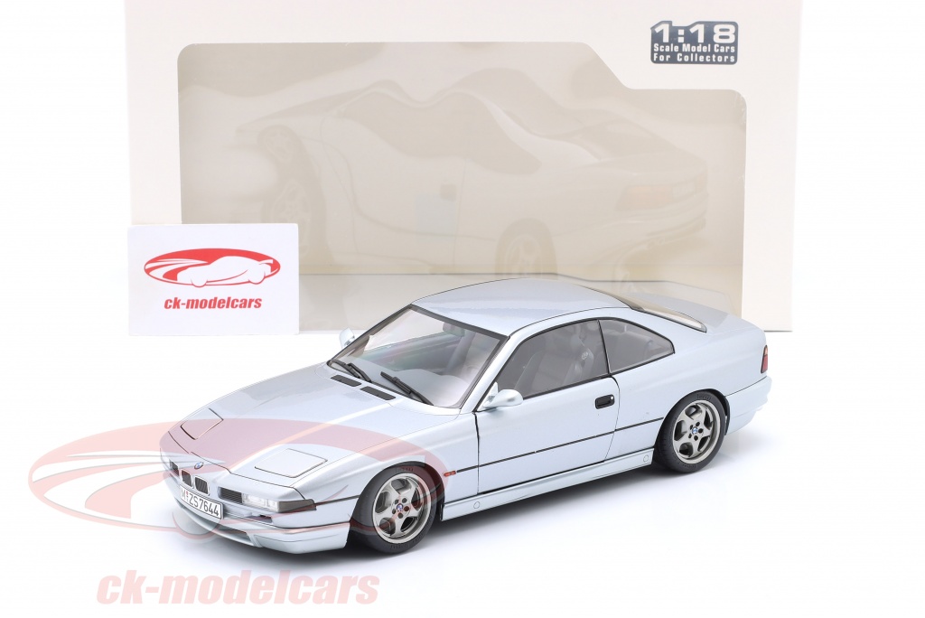 Solido 1:18 BMW 850 (E31) CSI year 1992 arctic silver metallic S1807004 ...