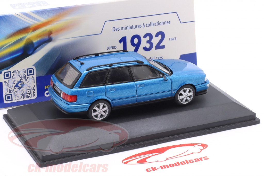 Solido 1:43 Audi Avant S2 Baujahr 1994 pelikanblau S4314506 Modellauto ...