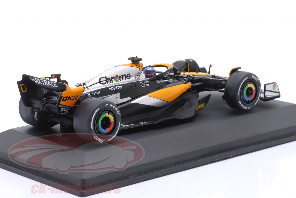 Solido 1:43 Oscar Piastri MCL60 #81 第四名 英国 GP 公式 1 2023 S4317802 模型 汽车 ...