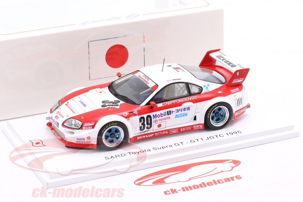 Spark 1:43 Toyota Supra JZA80 #39 3rd JGTC Sugo 1995 J. Krosnoff SJ156 ...