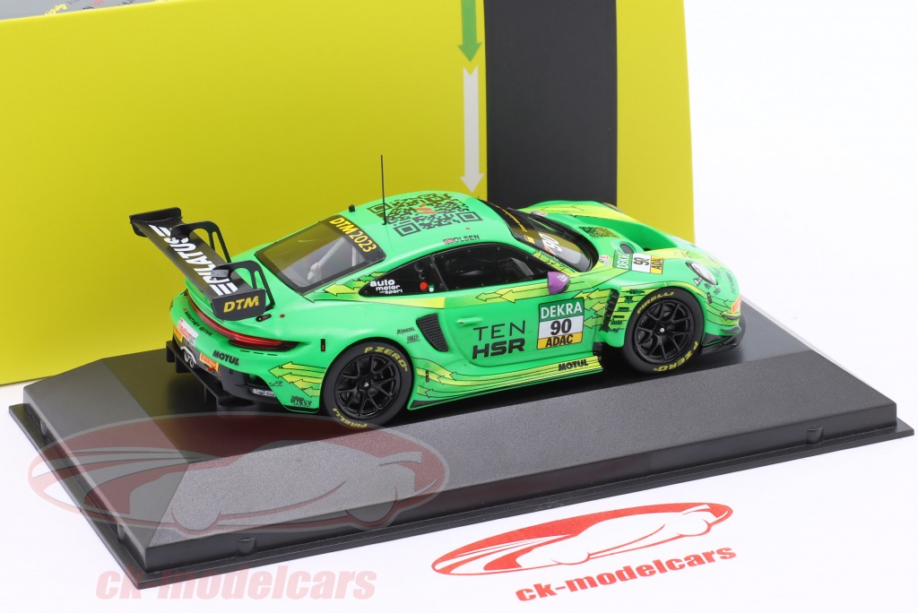 Ixo 1:43 Porsche 911 GT3 R #90 DTM 2023 Dennis Olsen Manthey Grello MG ...