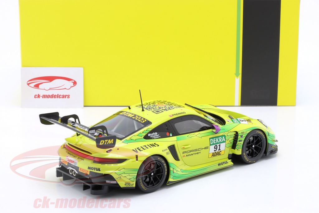 Ixo 1:18 Porsche 911 GT3 R #91 DTM Champion 2023 Thomas Preining ...