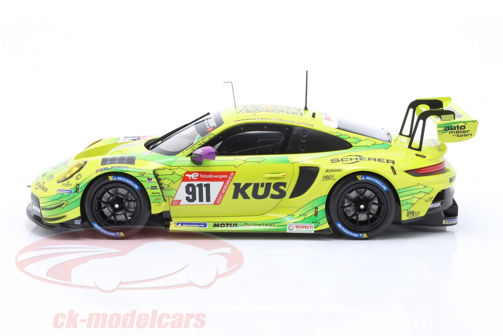 Ixo 1:18 Porsche 911 GT3 R #911 24h Nürburgring 2023 Manthey Grello MG ...