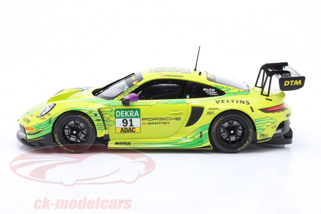 Ixo 1:18 Porsche 911 GT3 R #91 DTM Champion 2023 Thomas Preining ...