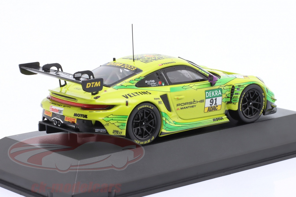 Ixo 1:43 Porsche 911 GT3 R #91 DTM Champion 2023 Thomas Preining ...
