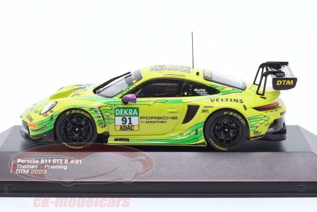 Ixo 1:43 Porsche 911 GT3 R #91 DTM Champion 2023 Thomas Preining ...