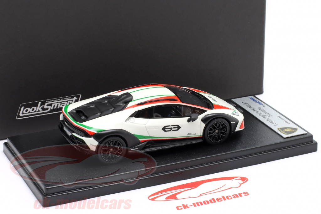 LookSmart 1:43 Lamborghini Huracan Sterrato year 2023 white / Italian ...