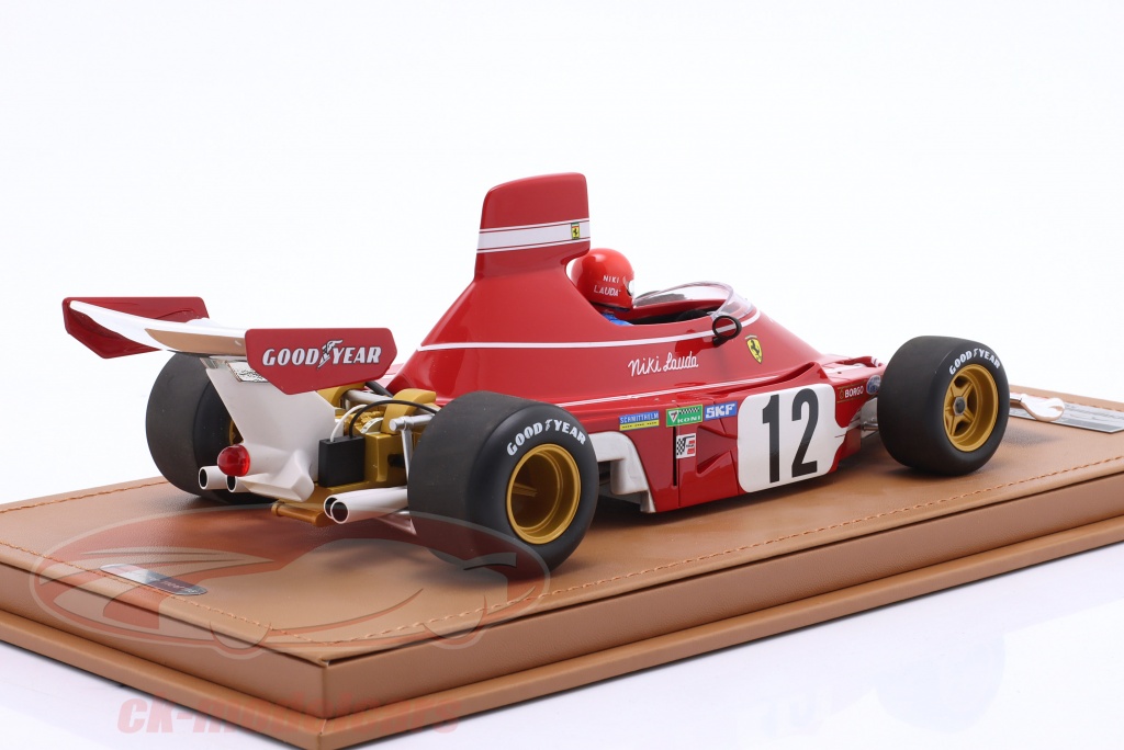 Tecnomodel 1:18 Niki Lauda Ferrari 312B3 #12 победитель Испания GP ...