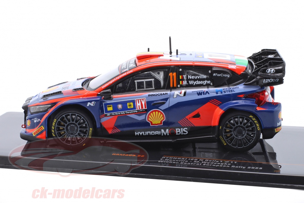 Ixo 1:43 Hyundai i20 N Rally1 Hybrid #11 vincitore Rallye Europa ...