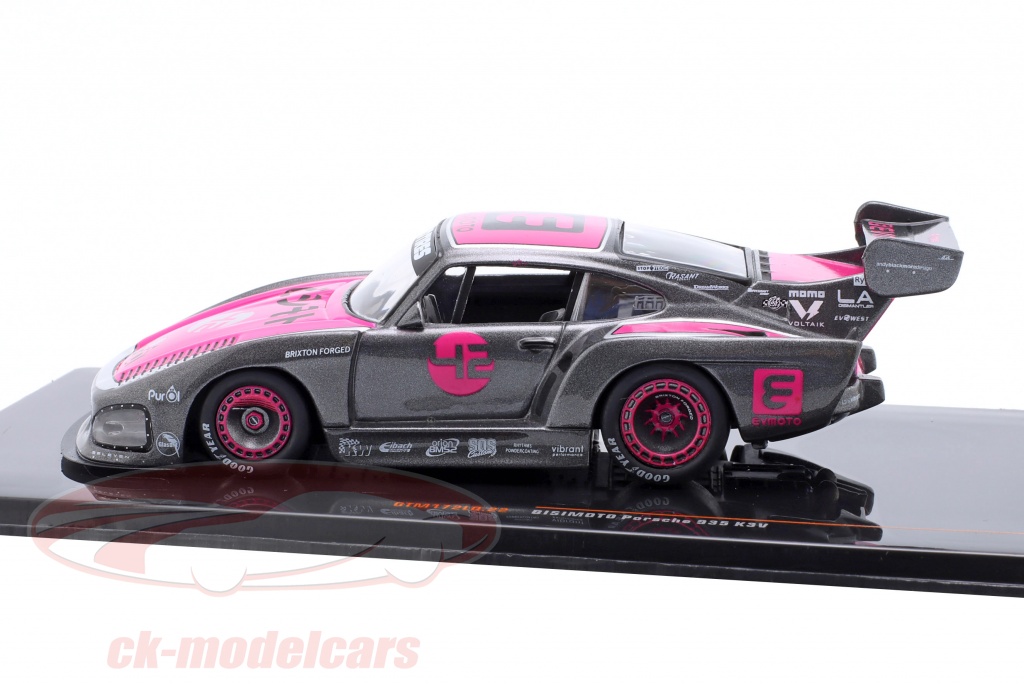 Ixo 1:43 Porsche 935 K3V Bisimoto grey metallic / pink GTM172LQ.22 ...
