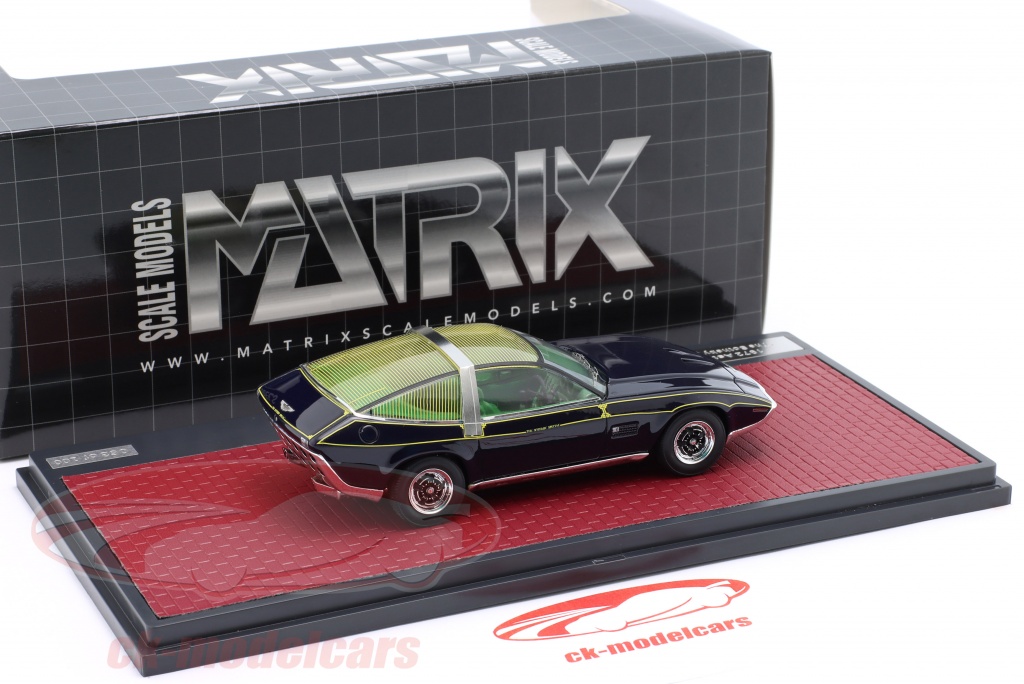 Matrix 1:43 Aston Martin DBS The Sotheby Special による Ogle 1972 紫青 ...