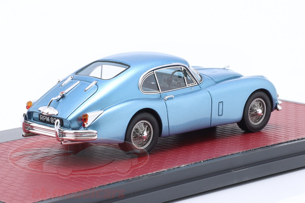 Matrix 1:43 Jaguar XK150 S 3.8L Fastback による Hartin 1960 青 メタリックな ...