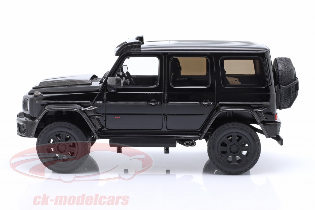 Almost Real 1:18 Brabus G-Class Mercedes-Benz G 63 4x4 2023 obsidian black ALM860541 model car ...