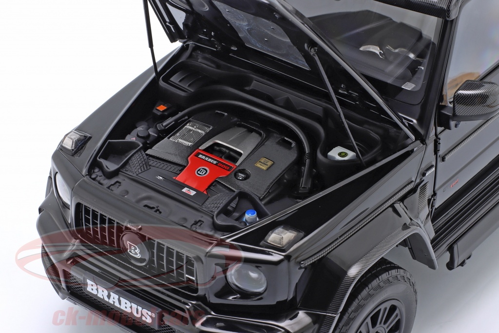 Almost Real 1:18 Brabus G-Class Mercedes-Benz G 63 4x4 2023 obsidian black ALM860541 model car ...