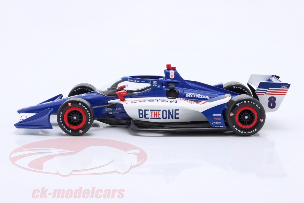 Greenlight 1:18 Linus Lundqvist Honda #8 IndyCar Series 2024 11253 ...
