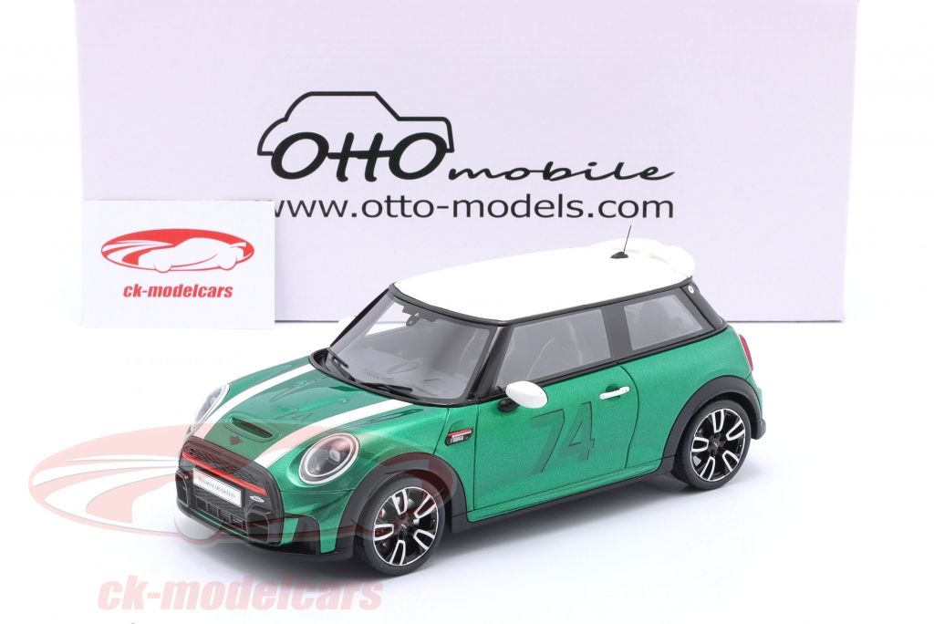 Ottomobile 1:18 Mini Cooper F56 JCW 建造年份 2023 british racing 绿色的 OT1098 ...