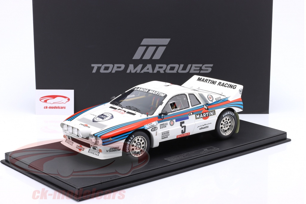 TopMarques 1:12 Lancia Rally 037 Night Version #5 Sieger Rallye Tour de ...