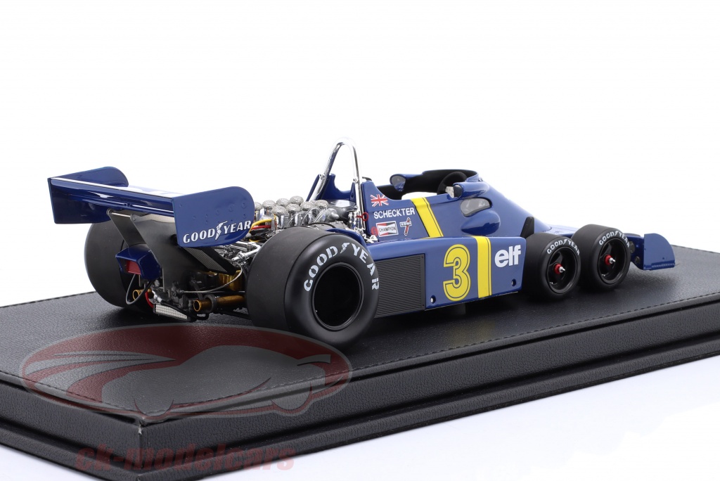 GP Replicas 1:18 Jody Scheckter Tyrrell P34 #3 2番目 モナコ GP 式 1 1976 GP089C モデル 車 GP089C 0891180000003