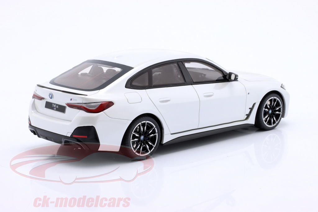 Ottomobile 1:18 BMW I4 M50 Bouwjaar 2021 mineraal wit OT1074 model auto OT1074 9580010221646