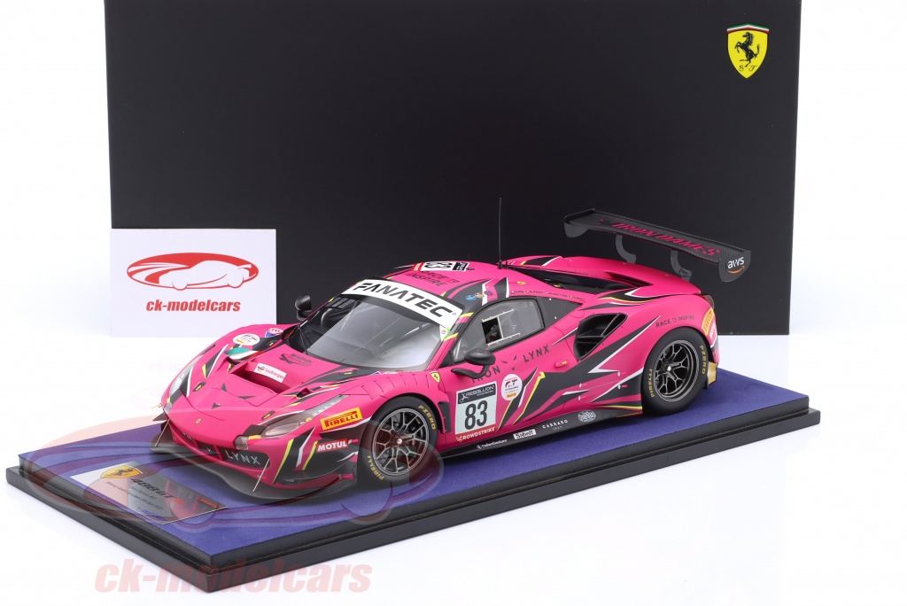 LookSmart 1:18 Ferrari 488 GT3 #83 勝者 Gold Cup 24h Spa 2022 Iron Dames ...