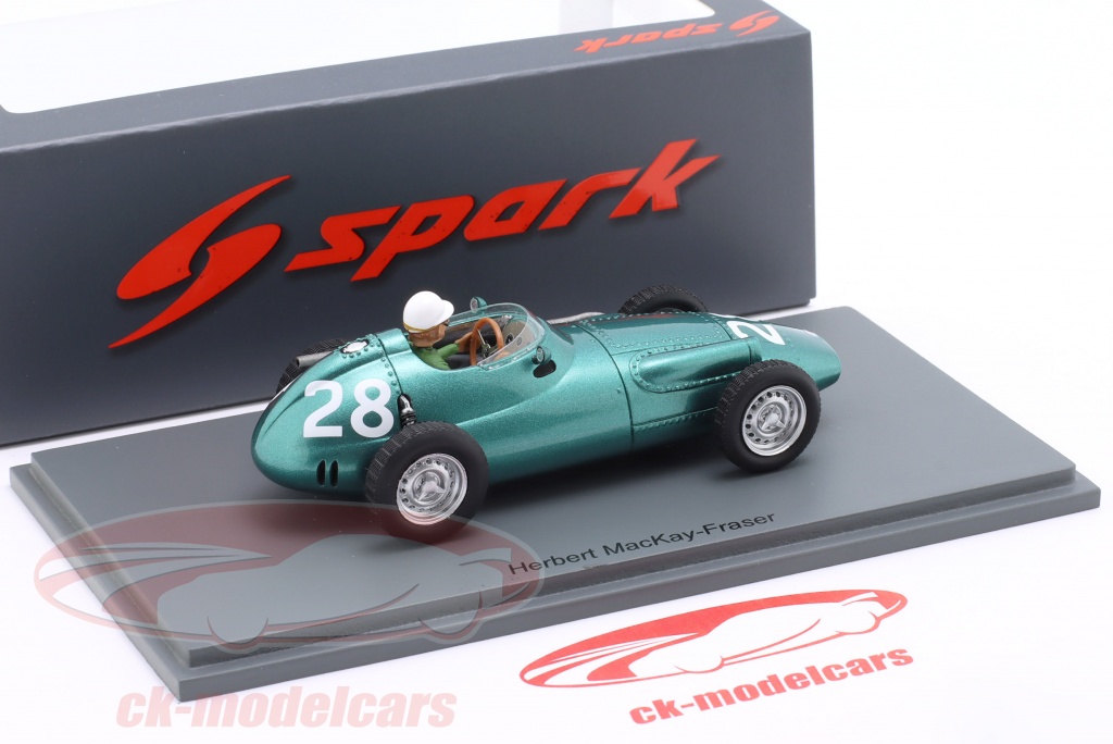 Spark 1:43 Herbert MacKay-Fraser BRM P25 #28 Frankreich GP Formel 1 ...