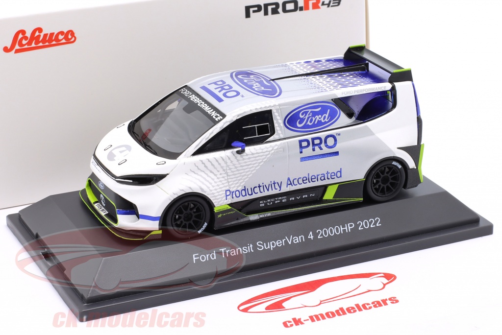 Schuco 1:43 Ford Transit SuperVan 4 year 2022 450935400 model car 450935400 9581677193543