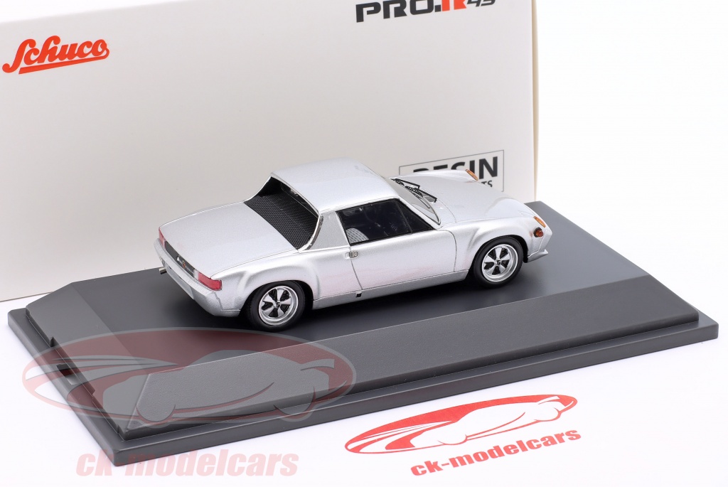 Schuco 1:43 Porsche 916 (Chassis #12) Año de construcción 1972 plata ...
