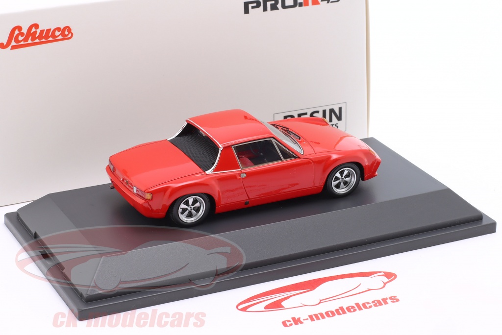 Schuco 1:43 Porsche 916 (Chassis #16) Année de construction 1971 rouge ...